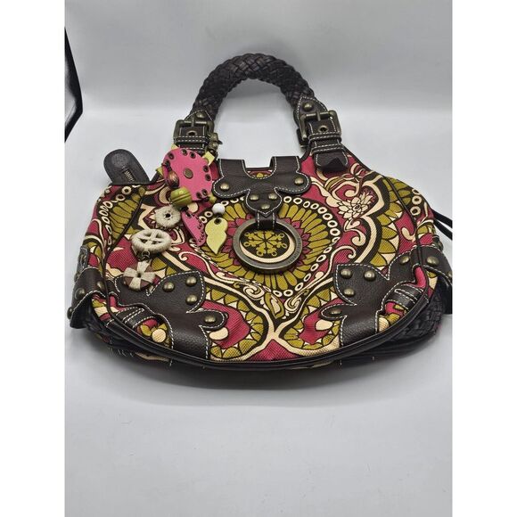 Isabella Fiore | Bags | Isabella Fiore Boho Shoulder Bag Purse Retro ...